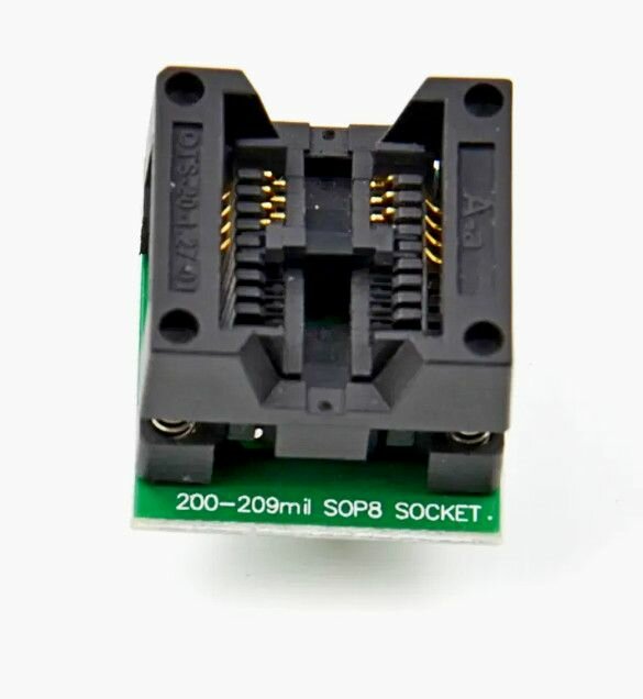 SOIC8/SOP8 - DIP8 панелька адаптер для микросхем 200 mil