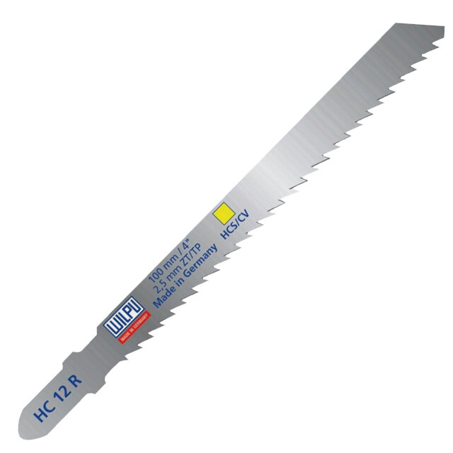 Пилки для лобзика по дереву WILPU HC12R/ T101BR 2шт