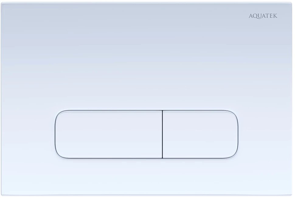 Кнопка смыва Aquatek KDI-0000013 для инсталляции, белый