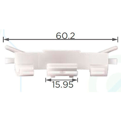Клипса крепления молдинга крыши (OEM: 861433S000) 775078