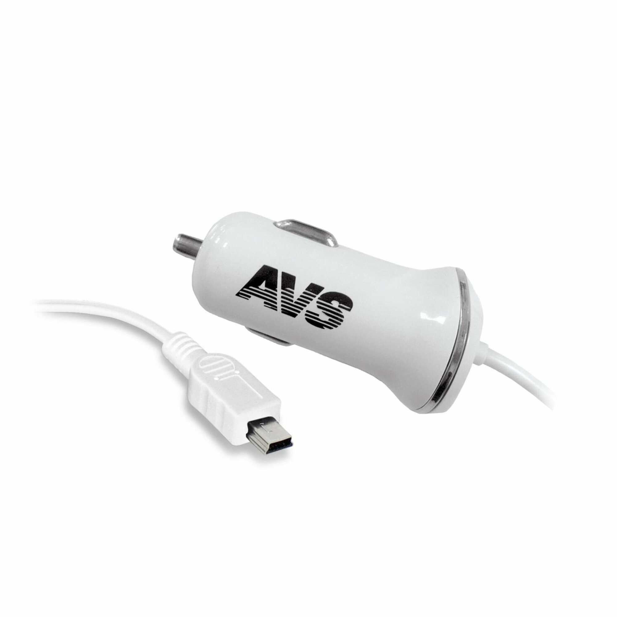 Устройство зарядное автомобильное AVS с mini USB CMN-213 (1,2А)
