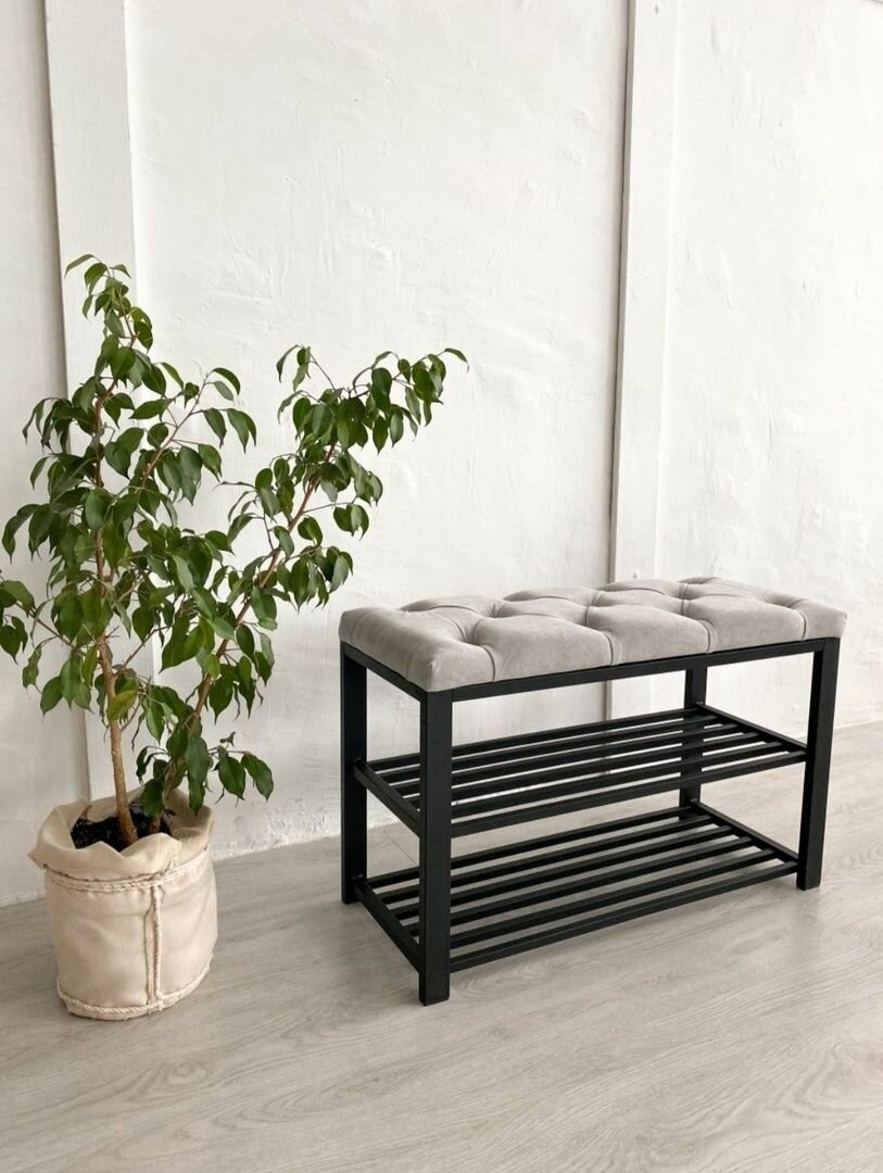 Обувница с мягким сидением