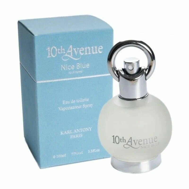Туалетная вода 10th Avenue "Karl Antony" Nice Blue, женская, 100мл