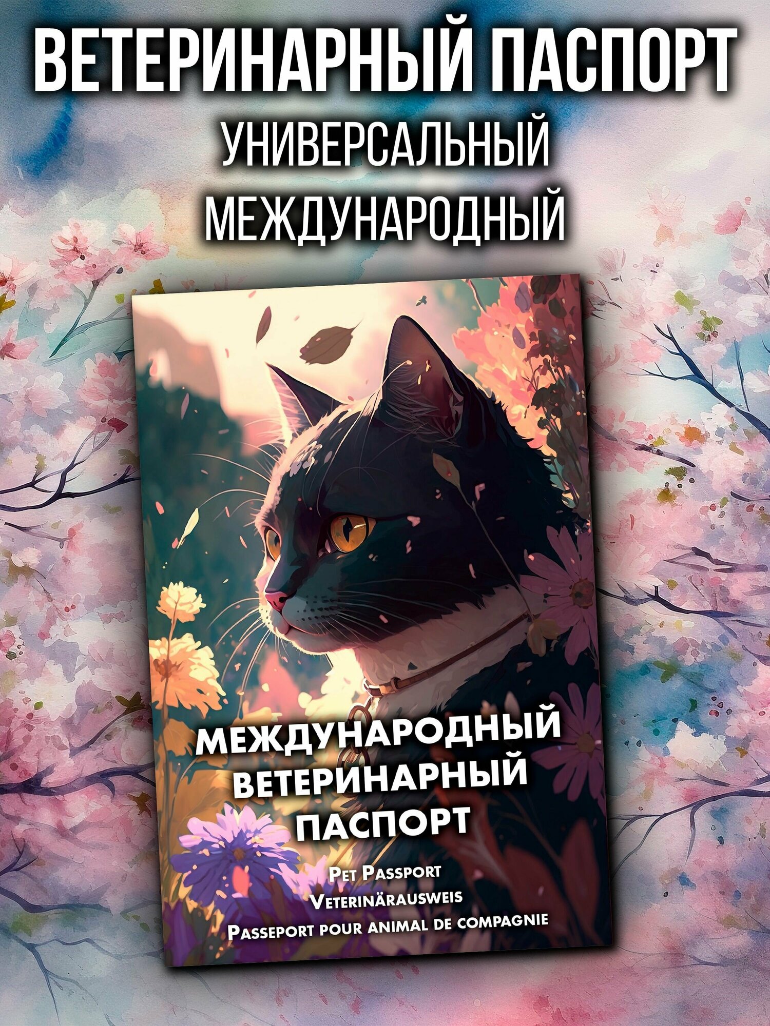 Ветеринарный паспорт для кошек и собак международный