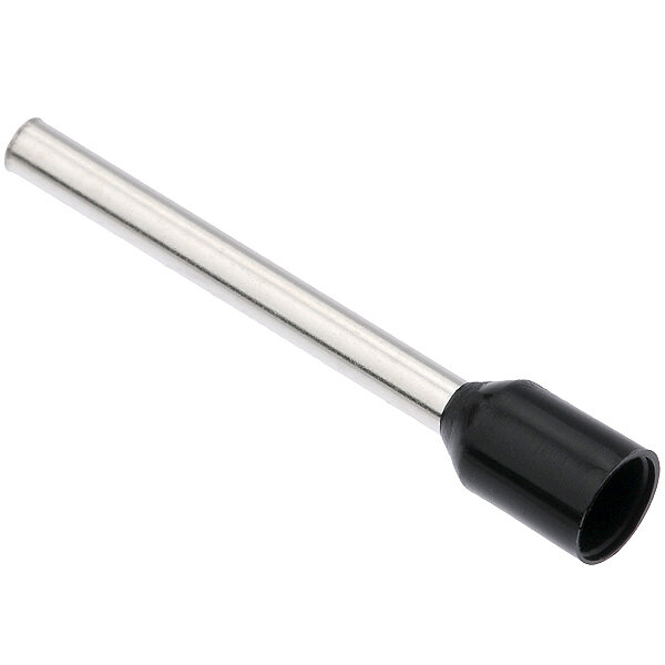 Наконечник 79442 НШВИ 1,5-18 медный 1,5мм2 втулочный изолированный на 1 провод, ПВХ (КВТ) (1000 шт. в наборе)