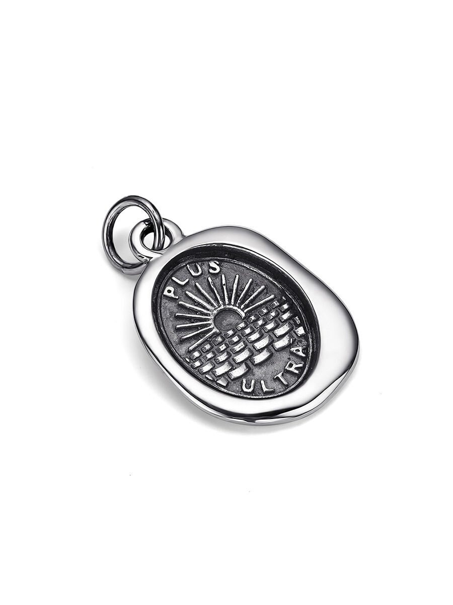 Подвеска, серебро, 925 проба, чернение