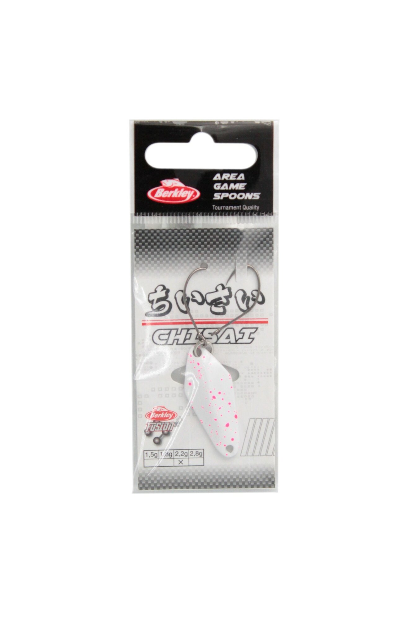 Berkley AGS Chisai 2,2гр Splat White Body/Fuschia Splat блесна для ловли щуки и окуня