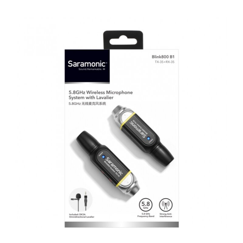 Saramonic Blink800 B1 ресивер RX35 и трансмиттер TX35