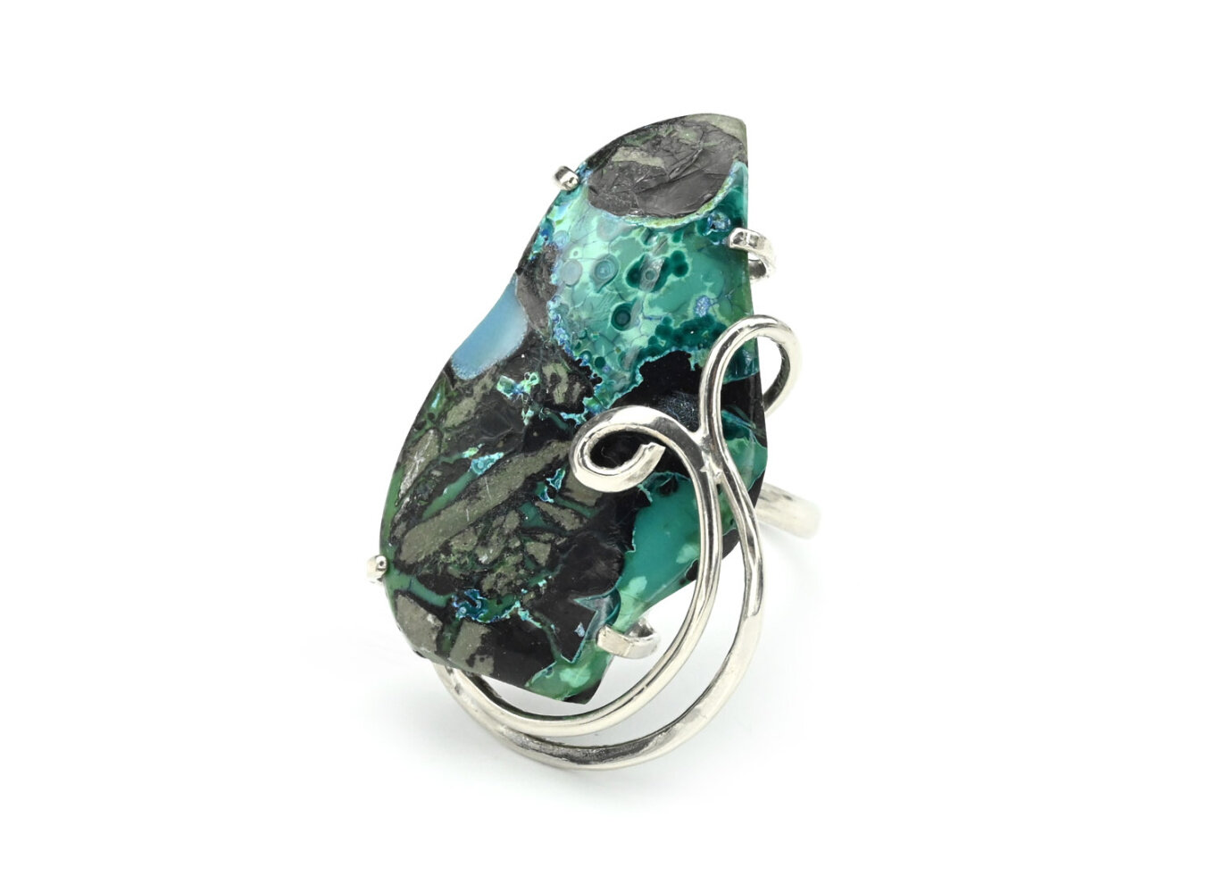 Кольцо, хризоколла