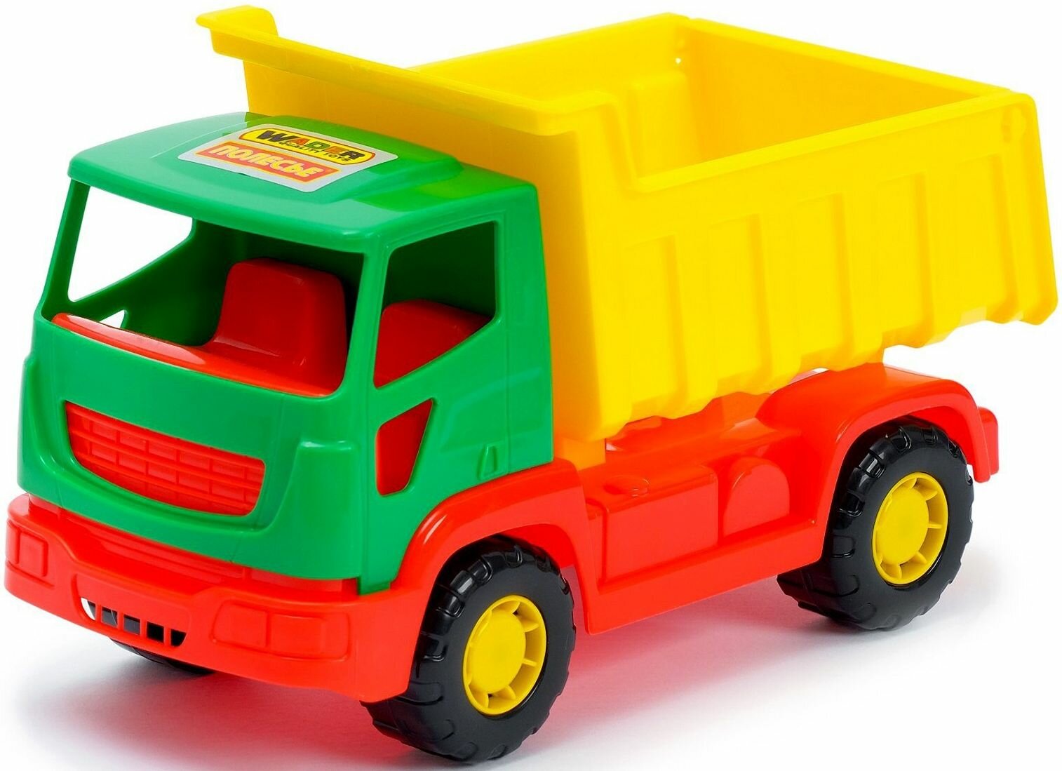 Автомобиль "Самосвал Агат" с откидным кузовом, игрушечная машинка для детей, пластиковая игрушка для песочницы и дома, цвет микс