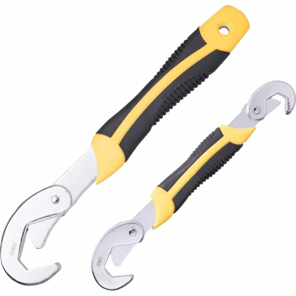 Набор универсальных самозажимных ключей DELI DL932-2 2шт 104460