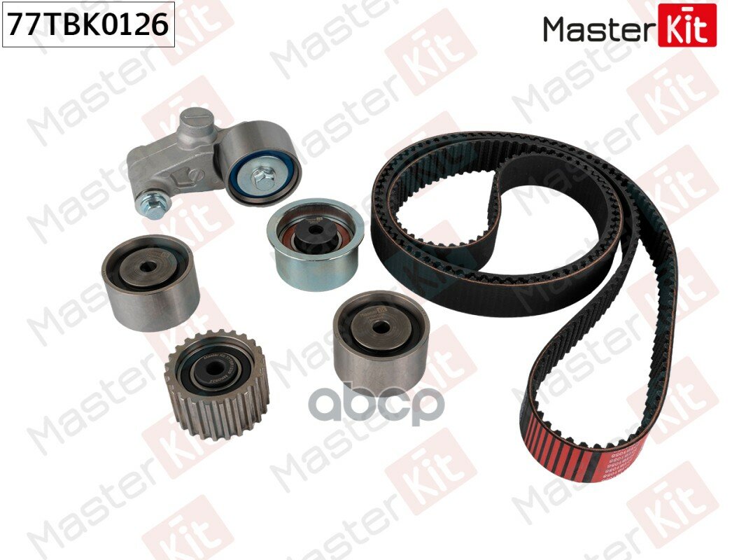Комплект ремня ГРМ Subaru IMPREZA (GD) 1999 - 2009 MasterKit арт. 77TBK0126