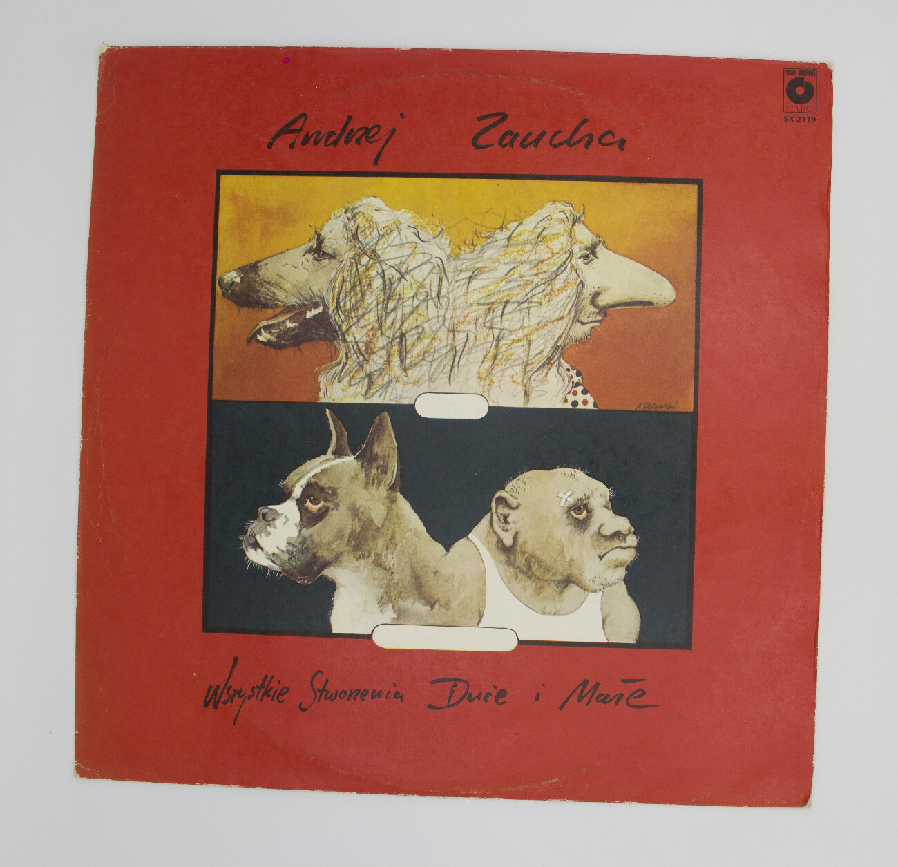 Виниловая пластинка Анджей Зауха - Wszystkie Stworzenia Du e I Ma e, 1xLP, EX