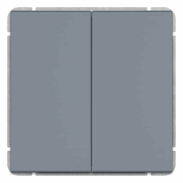 Выключатель 10А Schneider Electric/Systeme Electric ArtGallery двухклавишный скрытой установки без рамки 2 кл шнайдер Грифель GAL000751