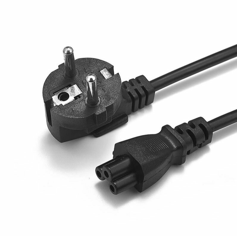 Шнур сетевой для Notebook с кабелем 3x0.75мм2 5.0м