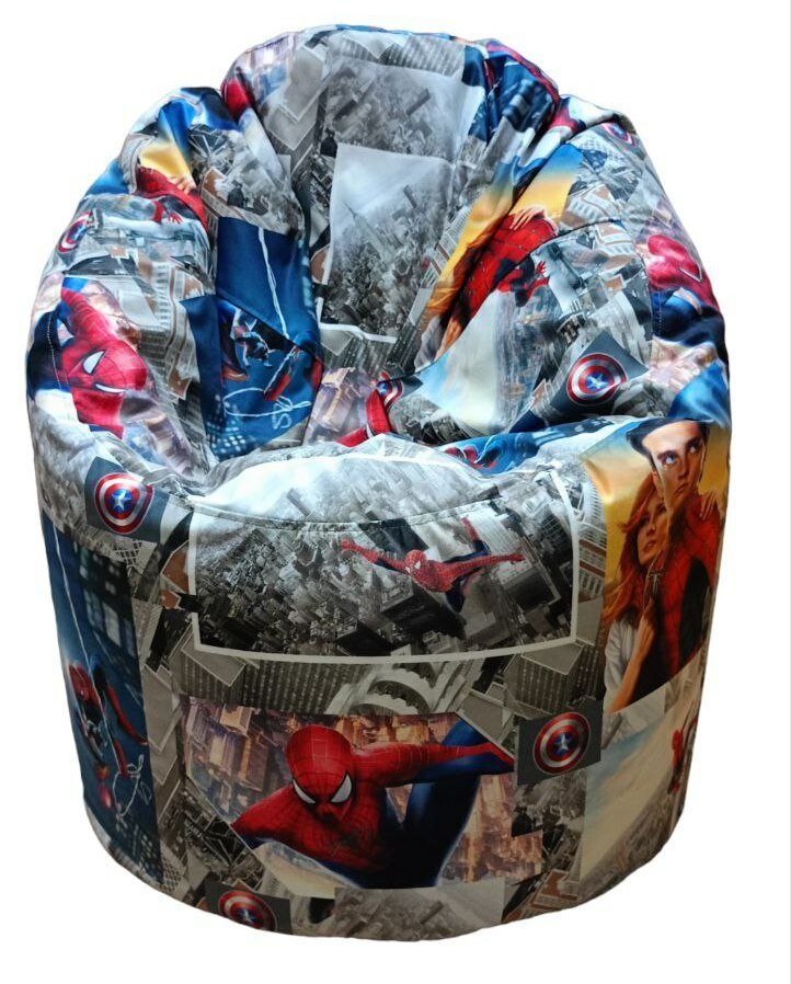 Кресло-мешок для детей "Человек-паук" XXXL