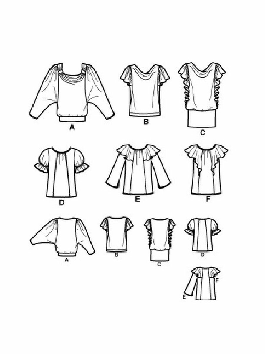 Выкройка Simplicity Блузка — фото 1