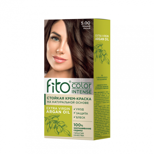 Краска для волос FITOCOLOR Intense 115мл 5.00 Темный русый