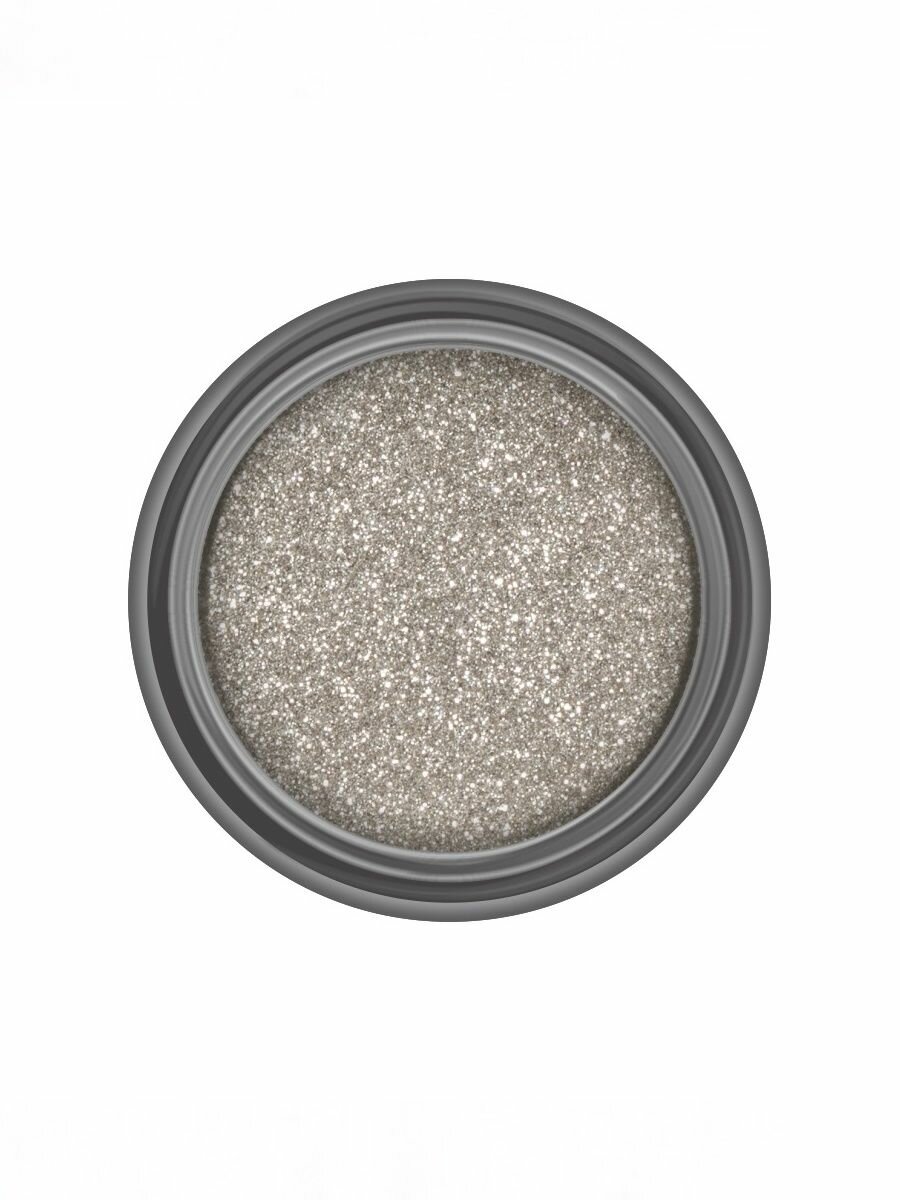 Пигмент для дизайна ногтей с зеркальным эффектом ZET-03 Зеркало