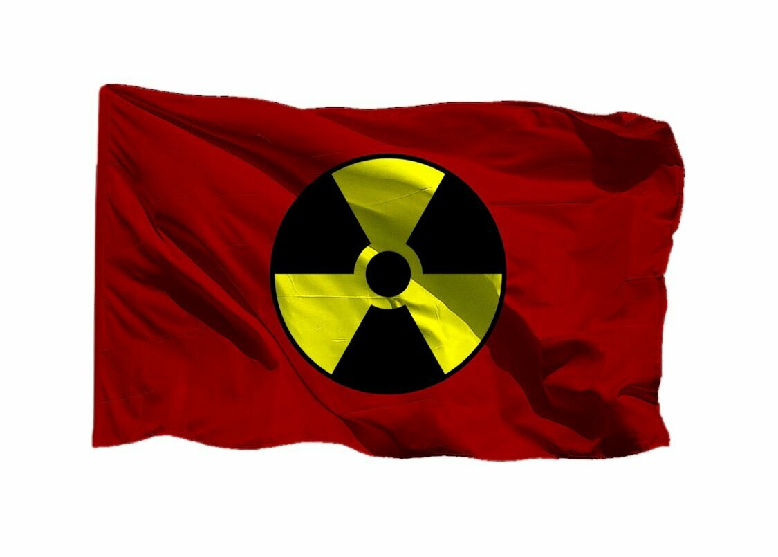 Флаг Чад Собора из Fallout Фоллаут 90х135 см на сетке для улицы, для флагштока