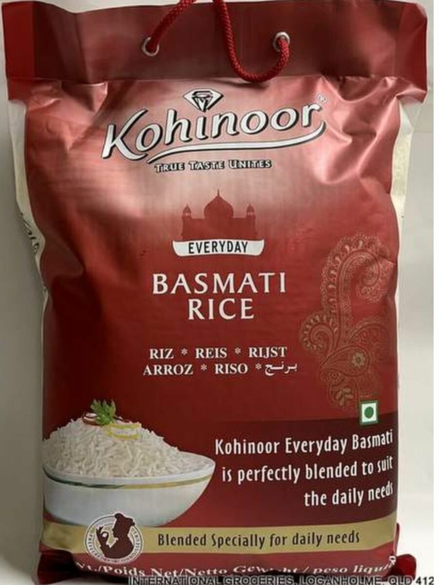 Рис Супер Басмати Ежедневно Длина индия 5 кг