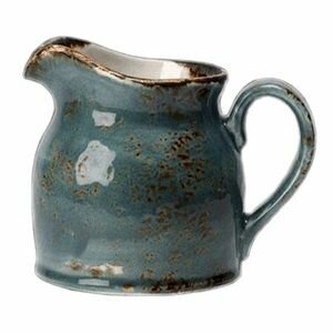 Молочник фарфоровый "Крафт" 185мл синий