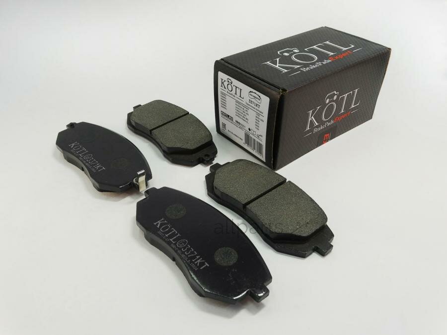 KOTL 3371KT Колодки тормозные дисковые передние к-т SUBARU FORESTER 01-/IMPREZA 01-/LEGACY 98-