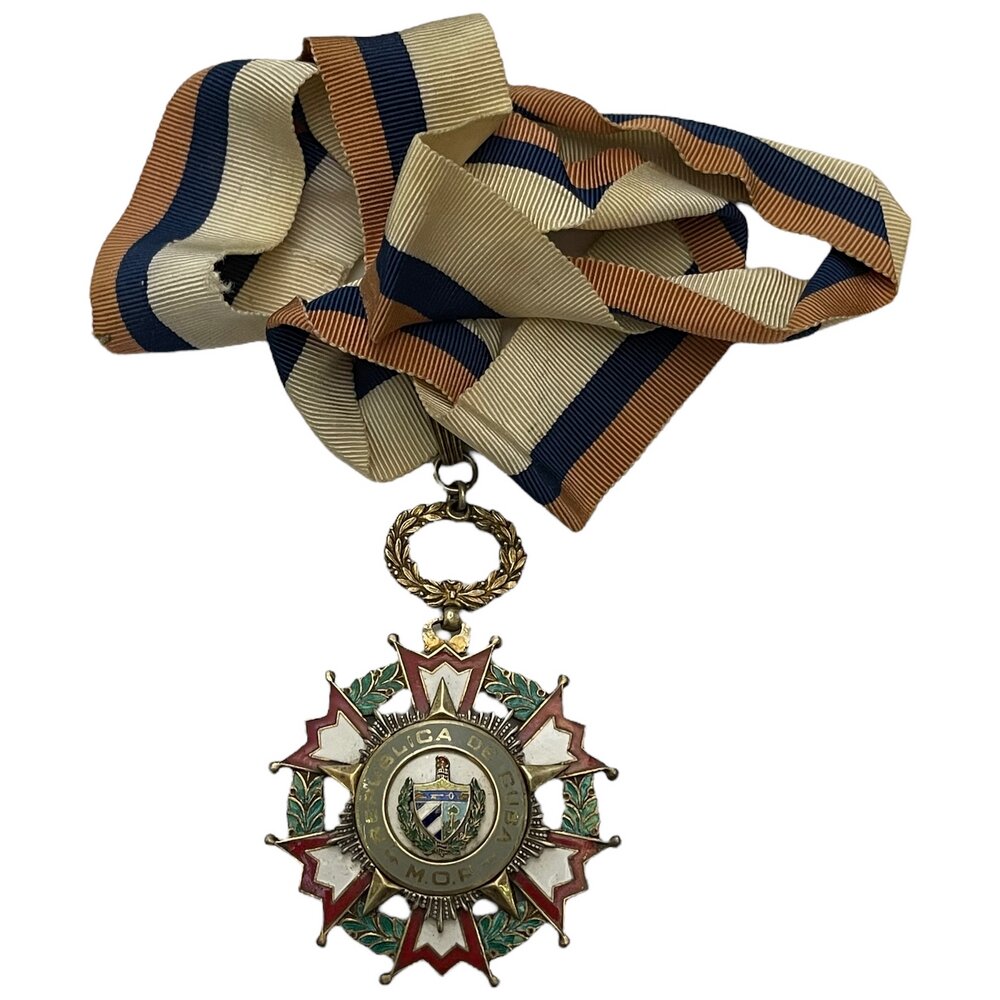 Куба, орден "За дорожные заслуги" командир 1956-1958 гг.