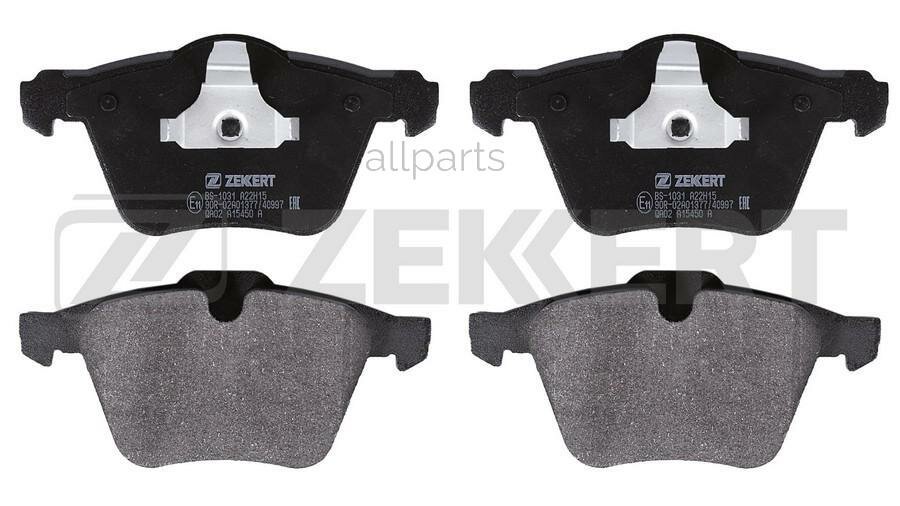 ZEKKERT BS-1031 Колодки торм. диск. передн. Ford Galaxy II 08- Mondeo IV 07- Volvo S60 II 10- V60 10- XC70 II 07