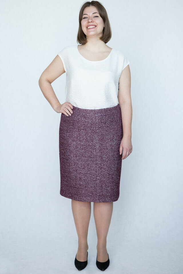Юбка Galar, размер 170-108-116, лиловый — фото 1