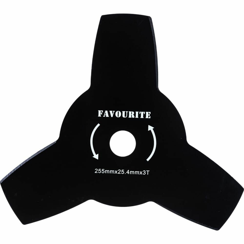 Трехлопастной диск для триммера FAVOURITE fbt 3zknife