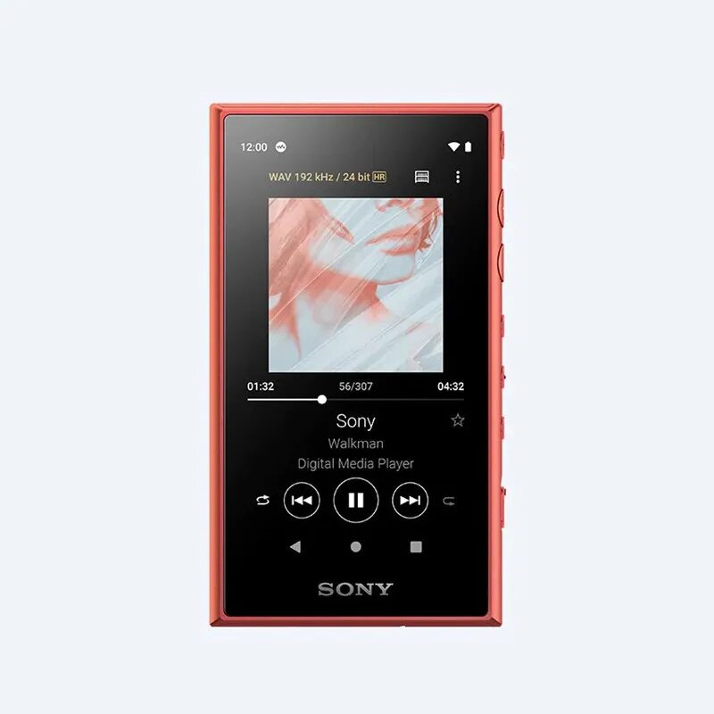 Портативный цифровой MP3 музыкальный плеер Sony Walkman NW-A105 Hi-Res NWA105HN 16 ГБ MP3 WIFI маленький портативный плеер без наушников