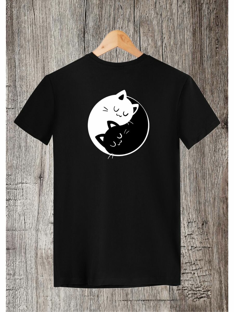 Футболка Коты Инь-Ян Милота