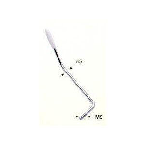 Рычаг для тремоло, с резьбой, 5мм, Paxphil PA006-CR, хром