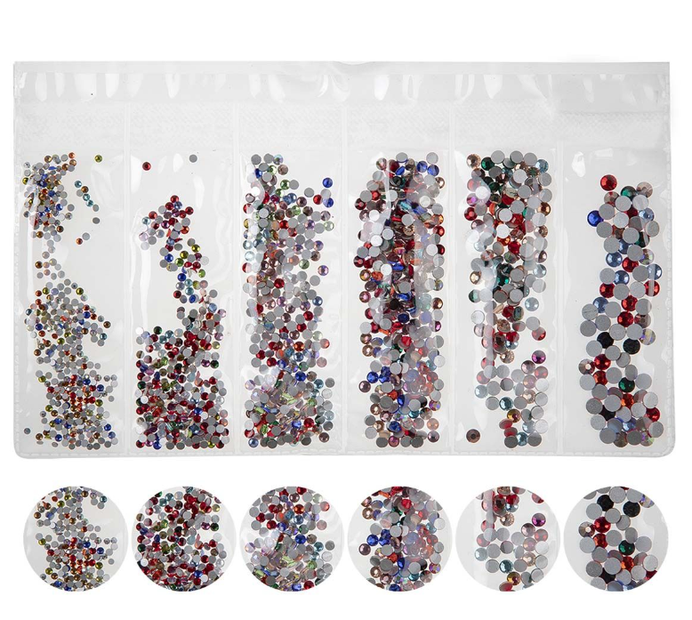 Набор страз для ногтей Nail Art, разноцветный
