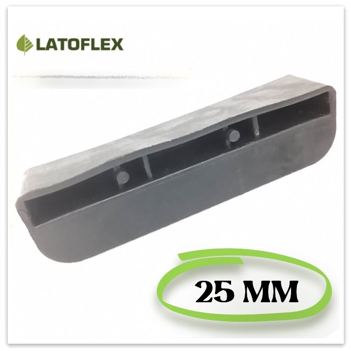 Латодержатель пристреливающийся тройной для ламелей шириной 25 мм. Комплект 10 штук.