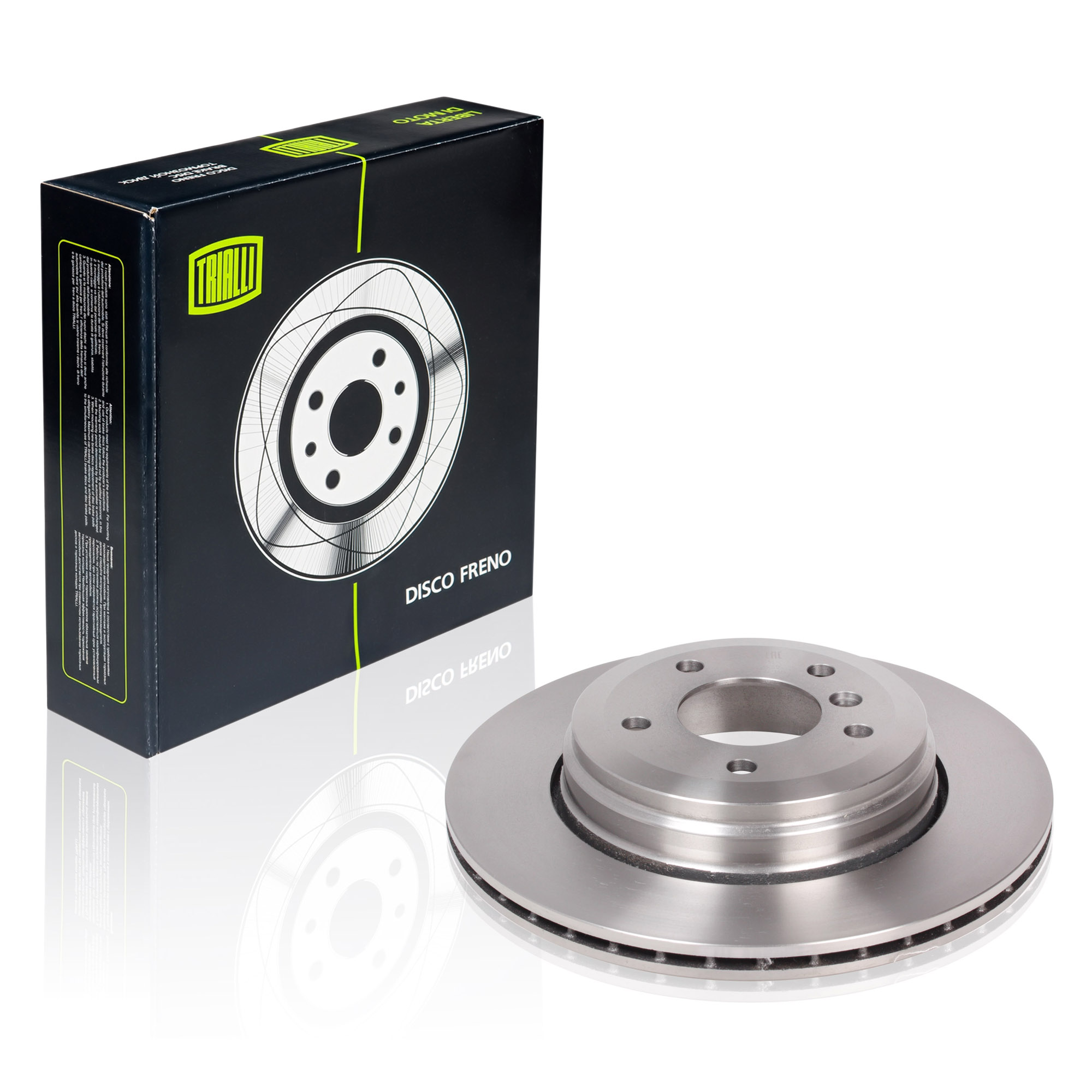 TRIALLI df-266002 (34216753215 / 34216772085 / 34216864061) диск торм. для а / м BMW (БМВ) 5 (e60) (03-) зад. d=320