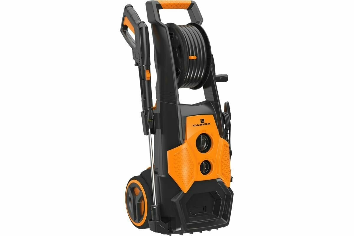 Мойка высокого давления CARVER CW-2201E (2200 Вт, производительность 450 л/ч, длина шланга 5 м) / керхер мойка для авто, автомойка