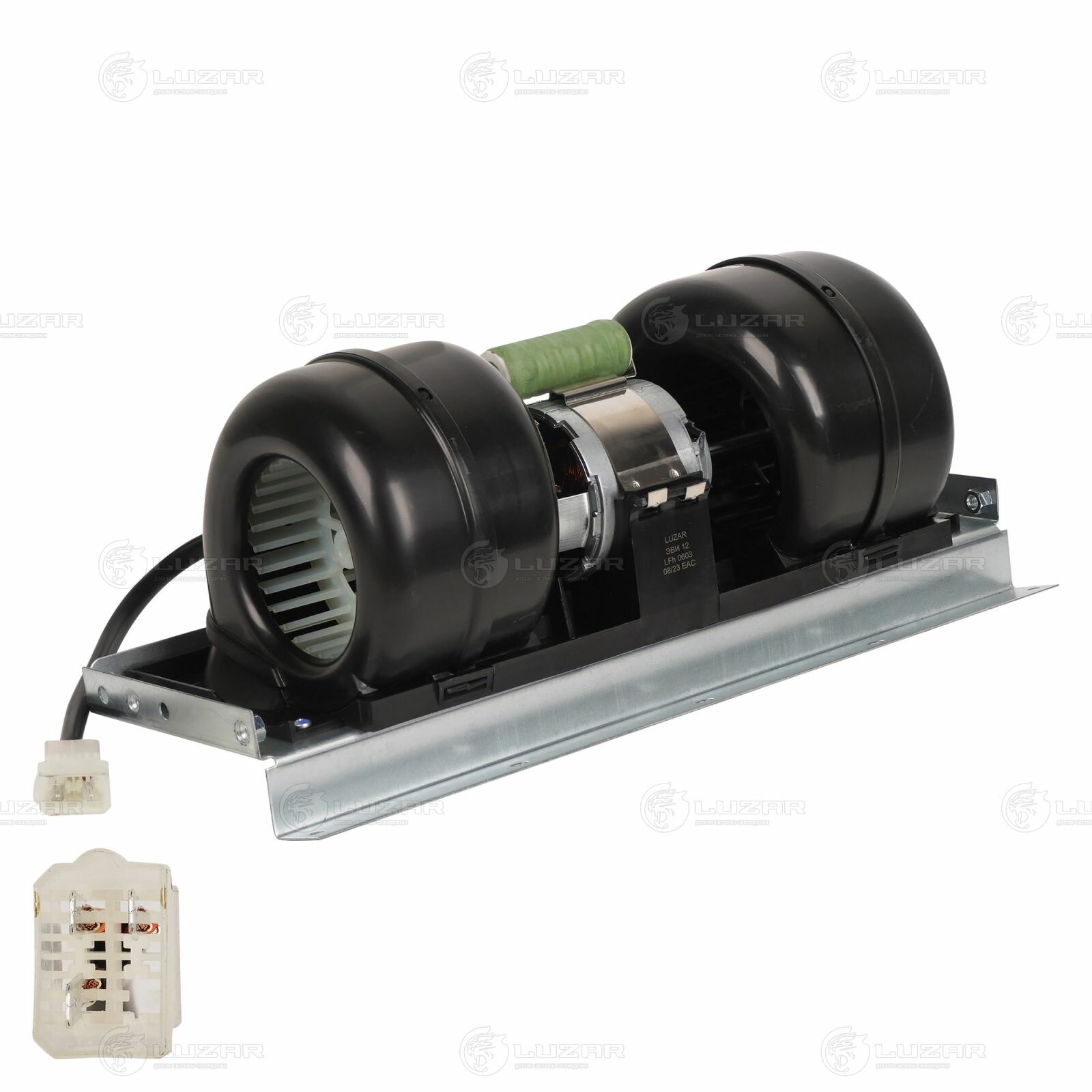Электровентилятор отопителя для а/м МТЗ, ПАЗ, амкодор 12В (аналог ЭВИ/Радиоволна 12) (LFh 0603) Luzar