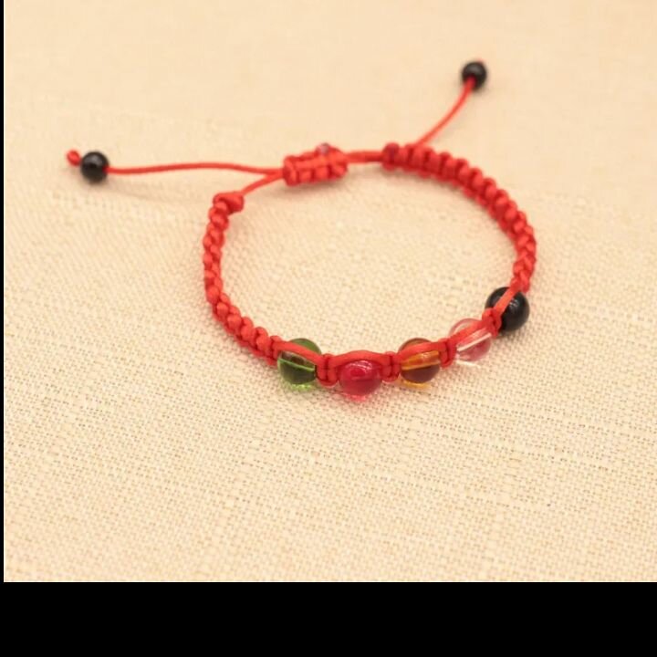 Браслет, искусственный камень