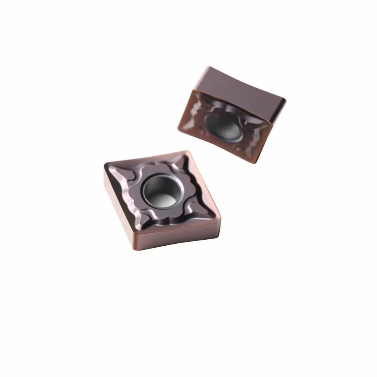 Пластины токарные по металлу 10 шт CNMG120408-WM твердосплавные пластины для токарных резцов