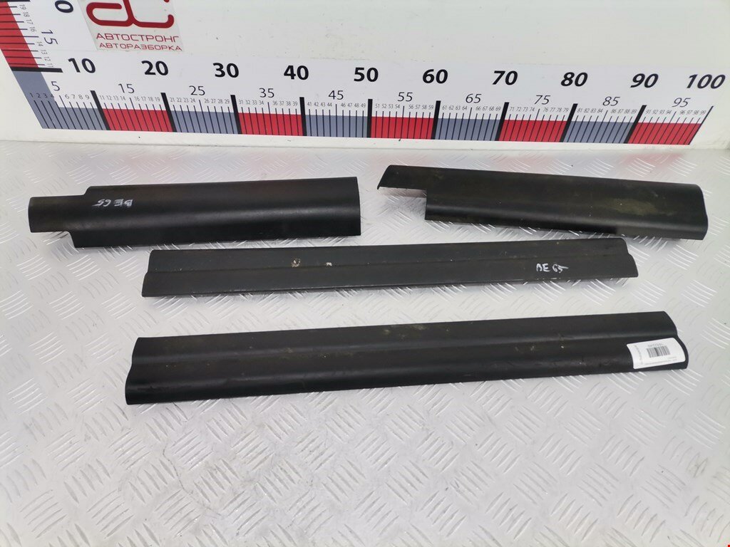 Накладка декоративная на порог (Комплект) BMW 7-Series (E65/E66) 51477014605 арт. 1652249