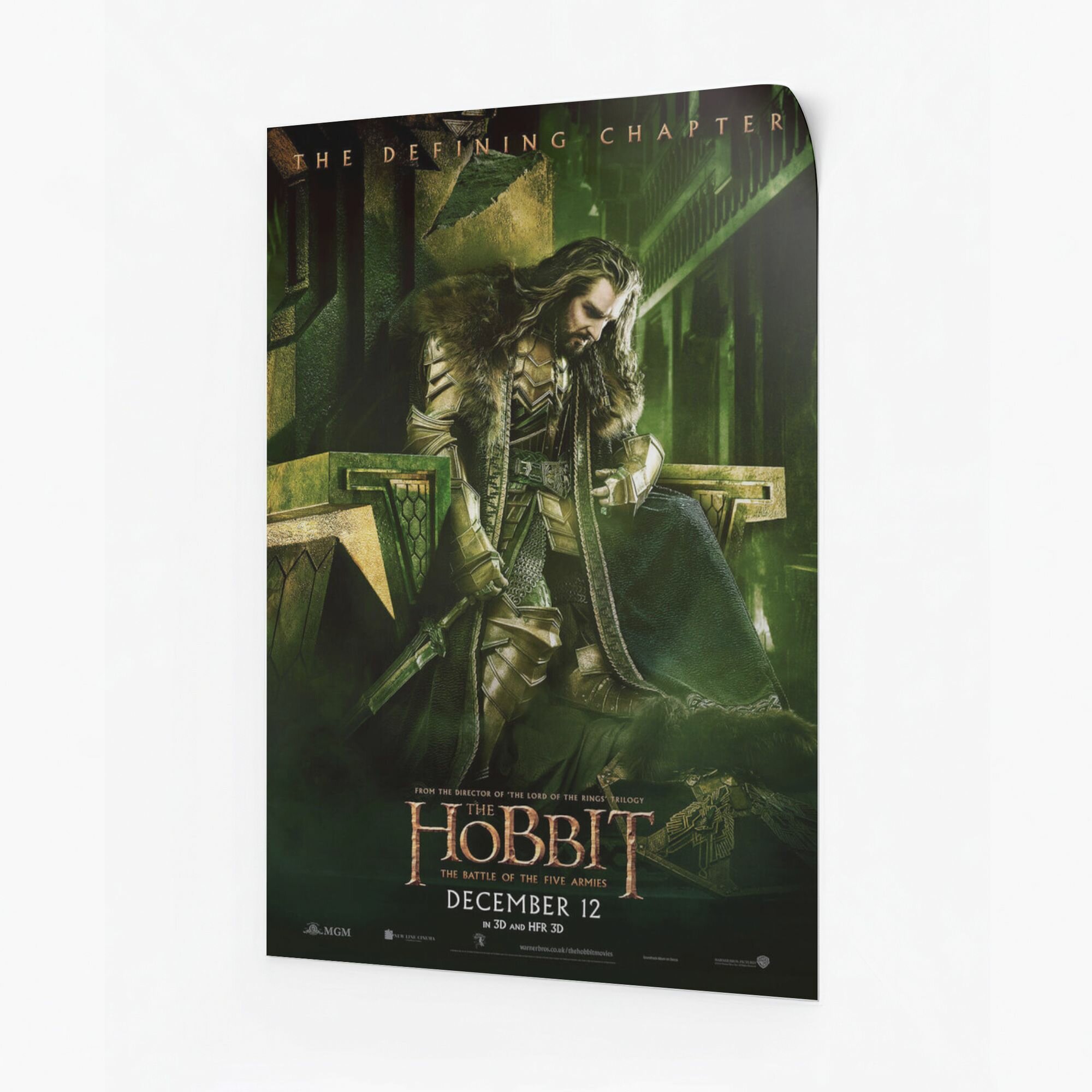 Постер (плакат) Poster4me для интерьера на фотобумаге Хоббит: Битва пяти воинств 40x60 см.