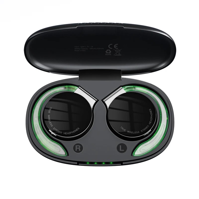 Беспроводные наушники F2 TWS Black with BOX