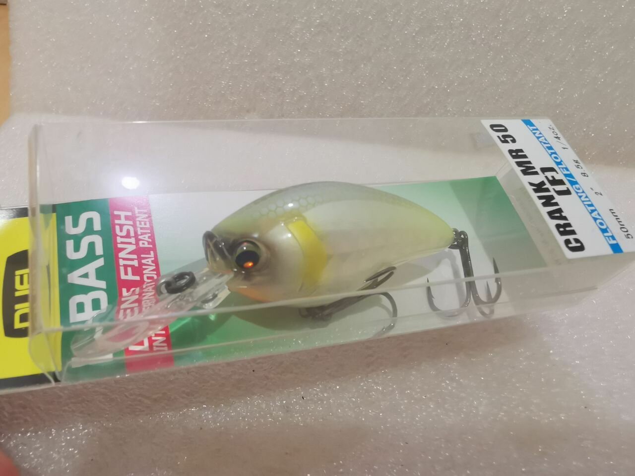 Воблер DUEL L-BASS CRANK MR 50F F1218-GSCB (50мм,8.5г) (R1441)