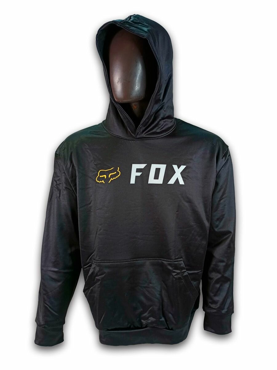 Мототолстовка Фокс подростковая (маломерка) / Кофта молодежная Fox / Худи пуловер джемпер для тинейджеров