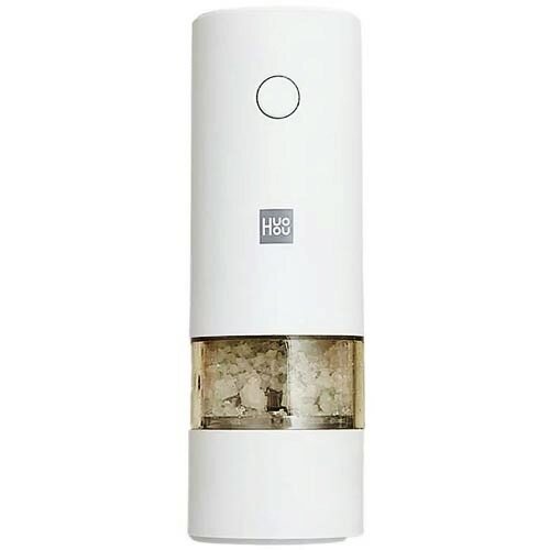 Мельница электрическая для специй HUOHOU HU0201 White RUS Electric Grinder Rechargable, питание от аккумулятора, белая