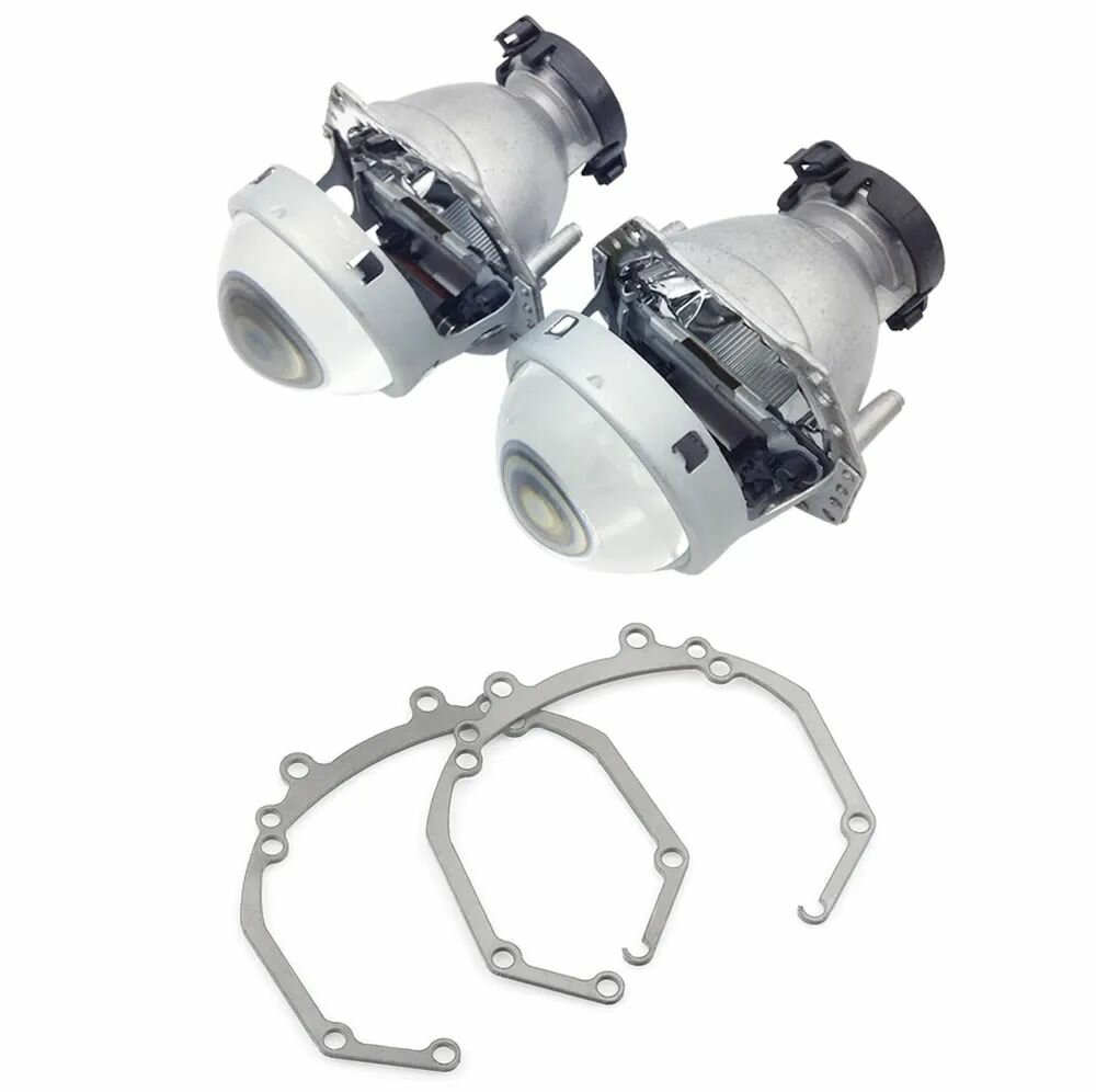 Комплект линз на Daewoo Nexia N150 2008-2017, линзы D2S для Дэу Нексия N150