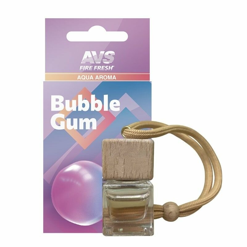 Ароматизатор AVS AQA-08 AQUA AROMA (аром. Bubble Gum/Бабл Гам) (жидкостный)