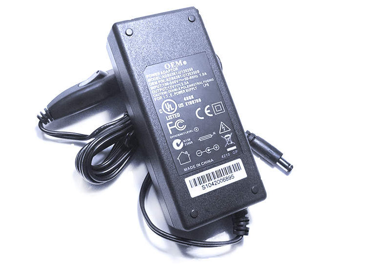 Блок питания OEM Power Adaptor 12V 2,5A ADS0361-U120250 с кнопкой включения